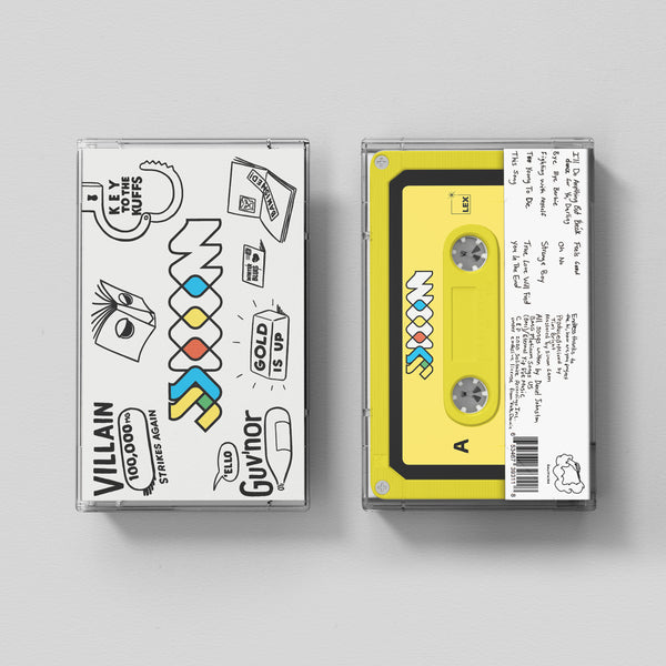Yellow 'Key To The Kuffs' by JJ DOOM Cassette – Lex Records